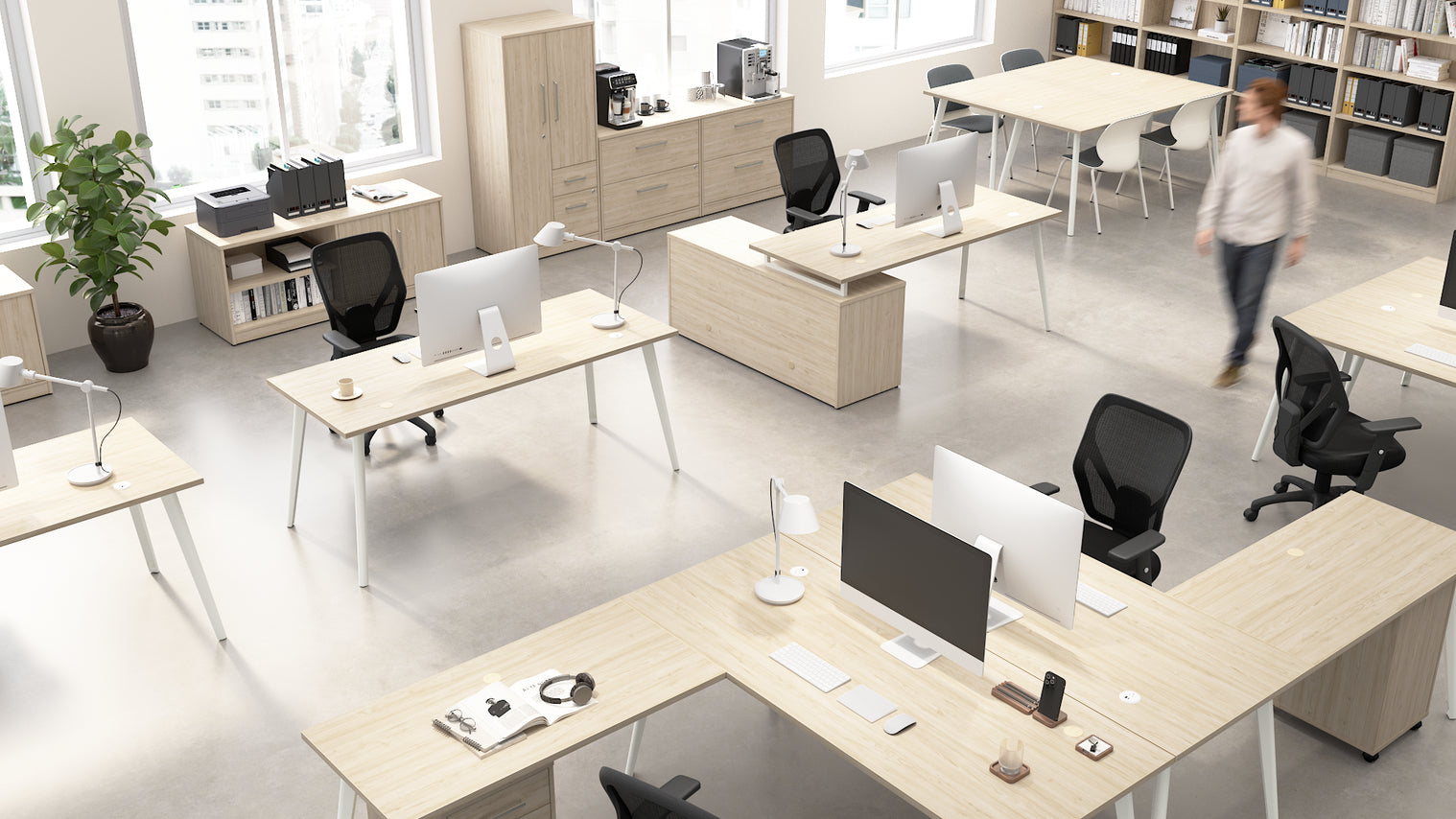 Commercial Office Desks: Are Table Desks the New Modern Take?