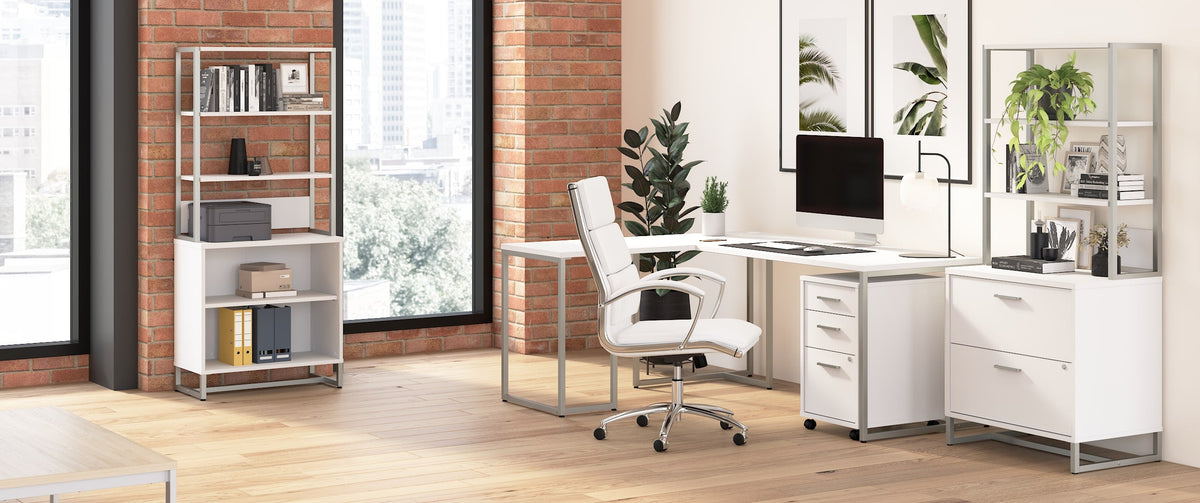 L-Shaped Office Desks | Bush Business Furniture