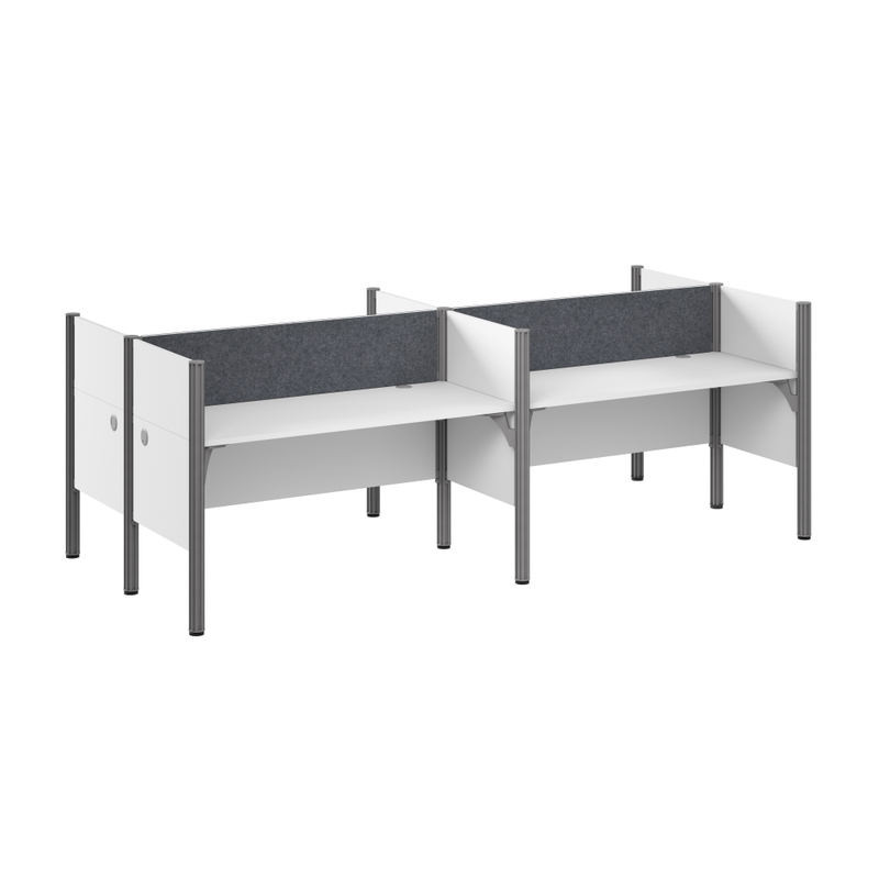 4-Person Cubicles | 4-Cubicle Office Workstation