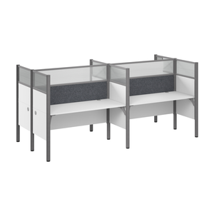 4-Person Cubicles | 4-Cubicle Office Workstation